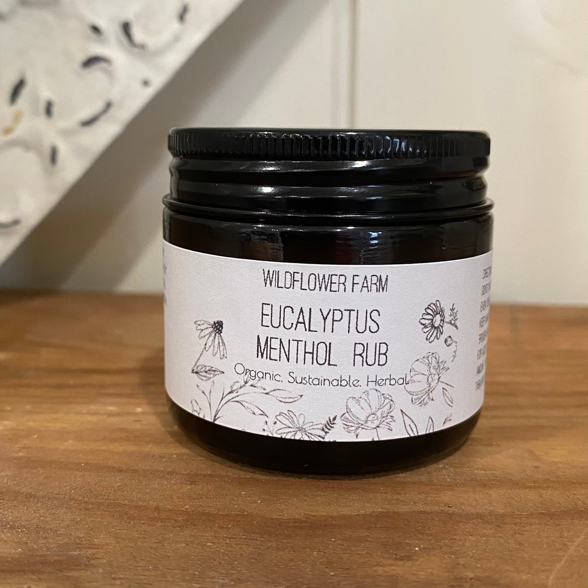Organic Eucalyptus Menthol Rub – WildFlower Farm