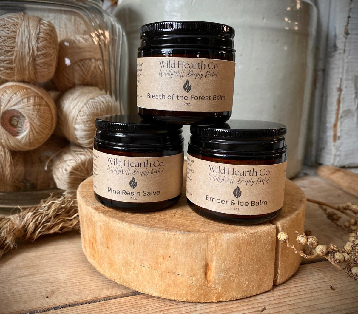 Breath of the Forest Balm - Eucalyptus Menthol Rub – WildFlower Farm